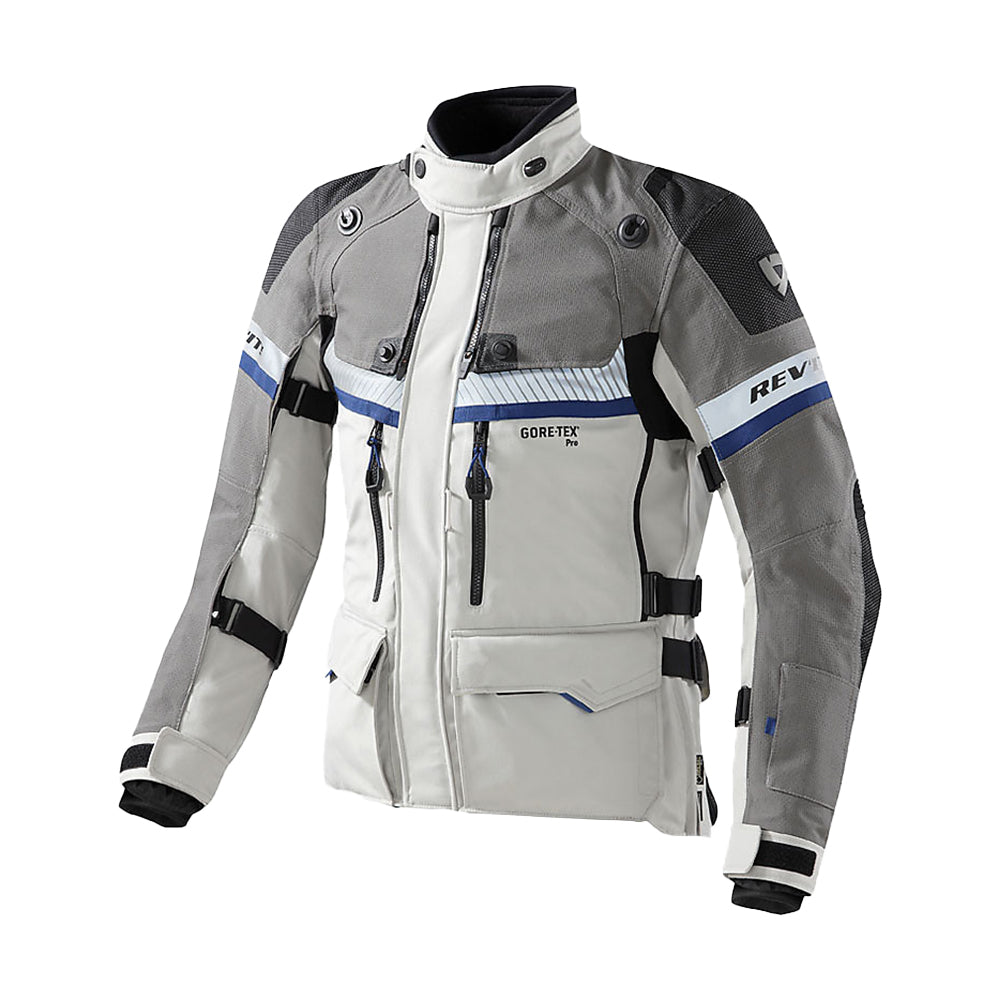 CHAMARRA DOMINATOR 3 GTX SILVER BLUE REVIT – Mototrend Shop